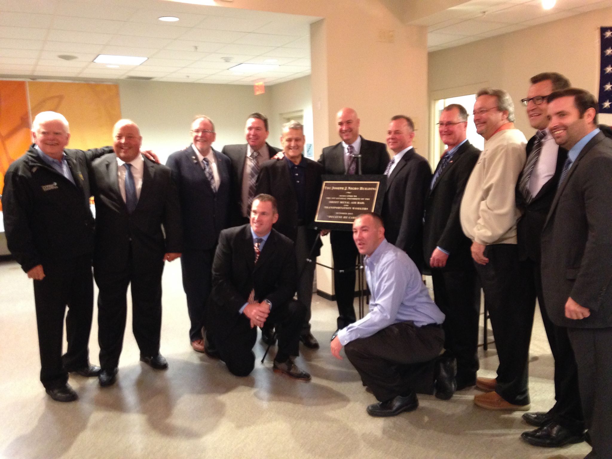 Local 17 Union Hall Building Named After GP Emeritus Nigro - SMART Union