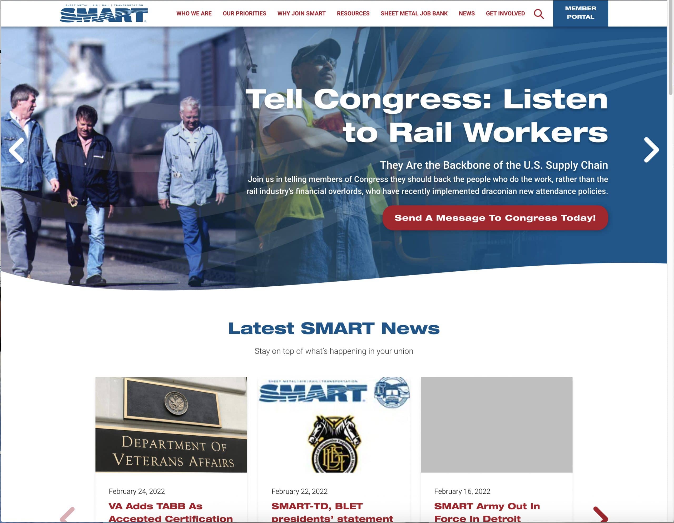 SMART TD has launched a new website! - SMART Union