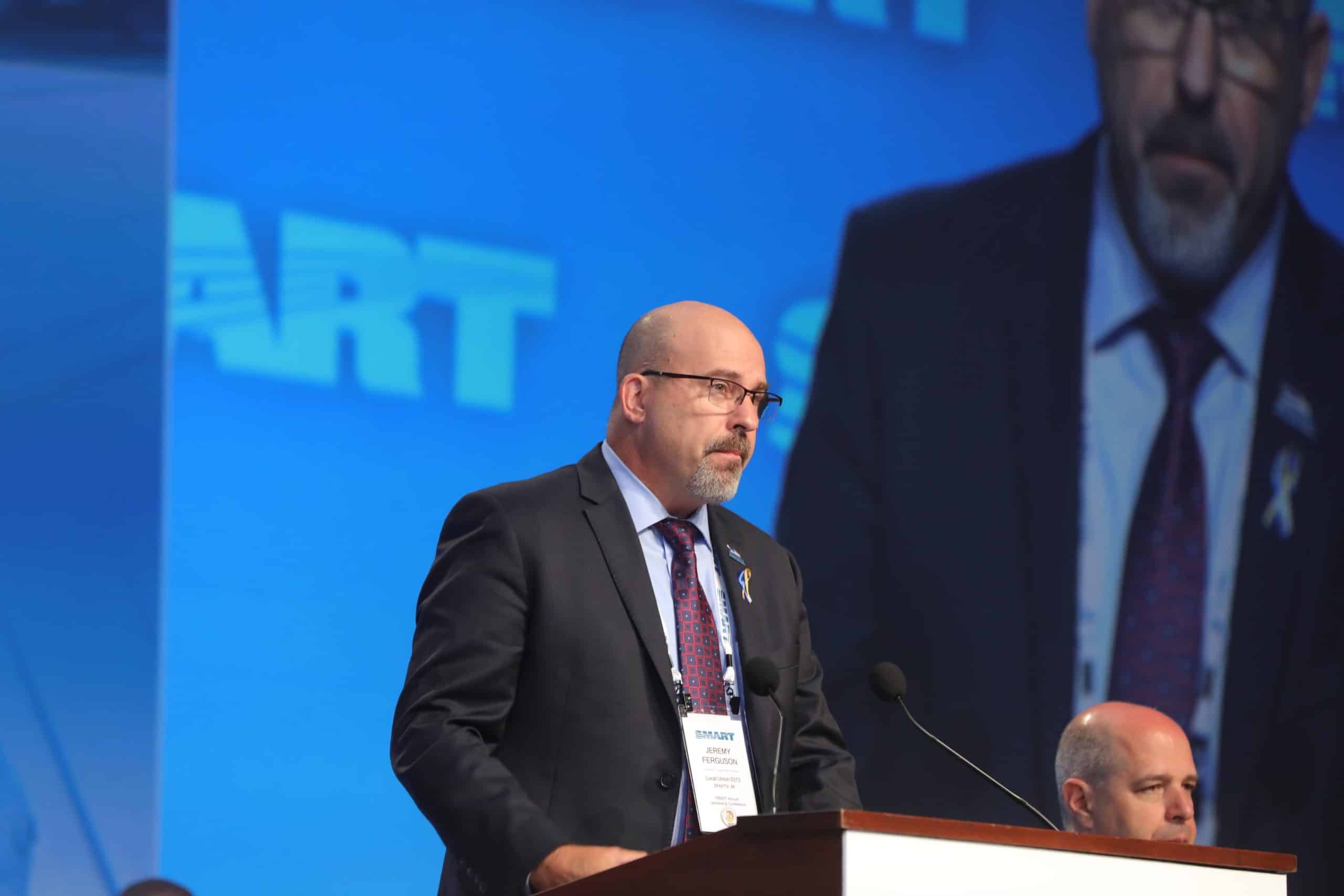 TD president addresses SMART General Session, TD officers - SMART Union