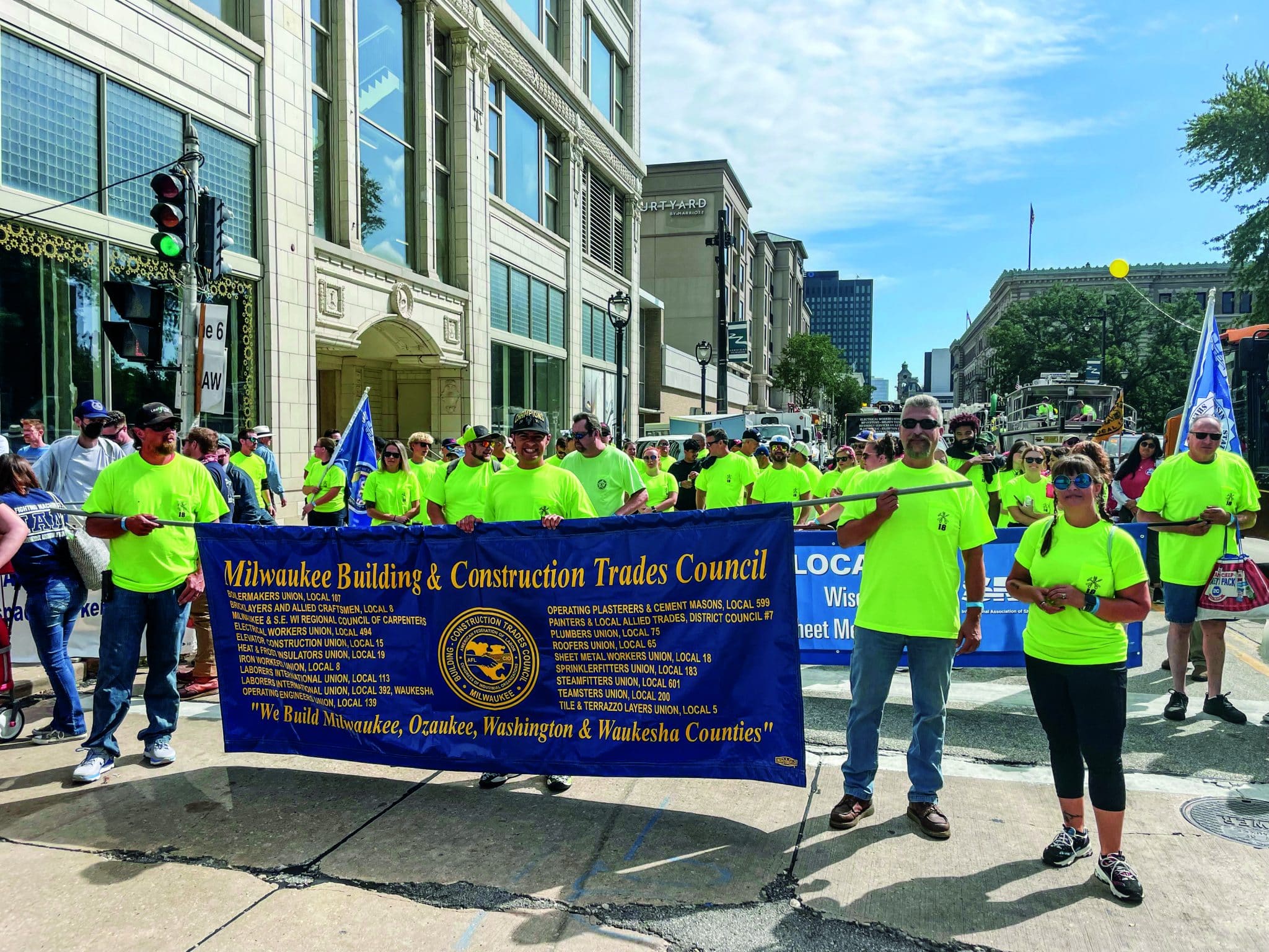 Local 18 members represent SMART at Laborfest 2022 - SMART Union