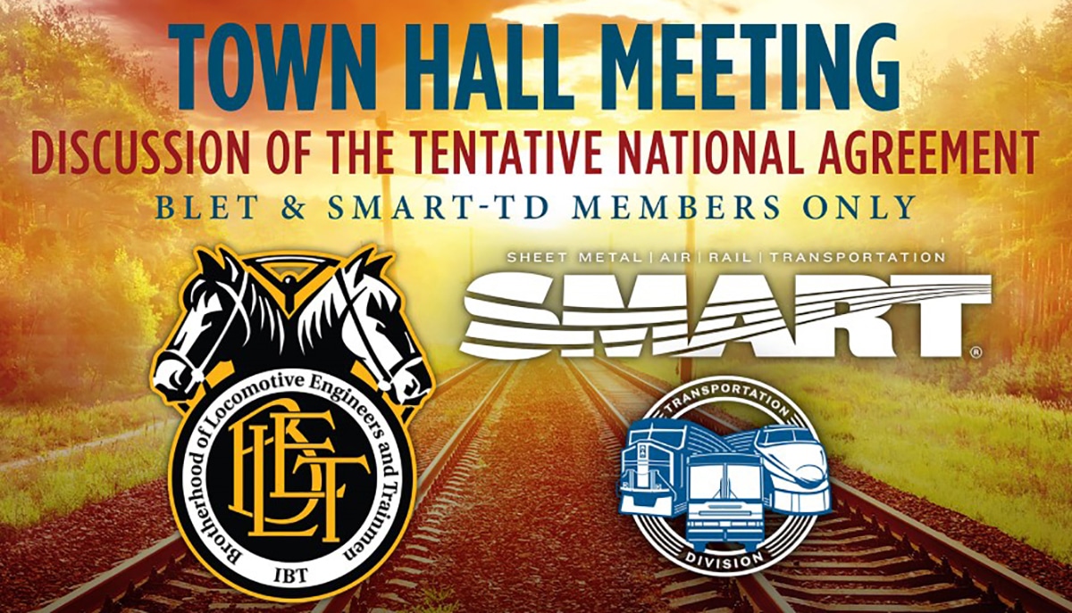 SMART-TD, BLET town hall yields facts about tentative agreement - SMART ...