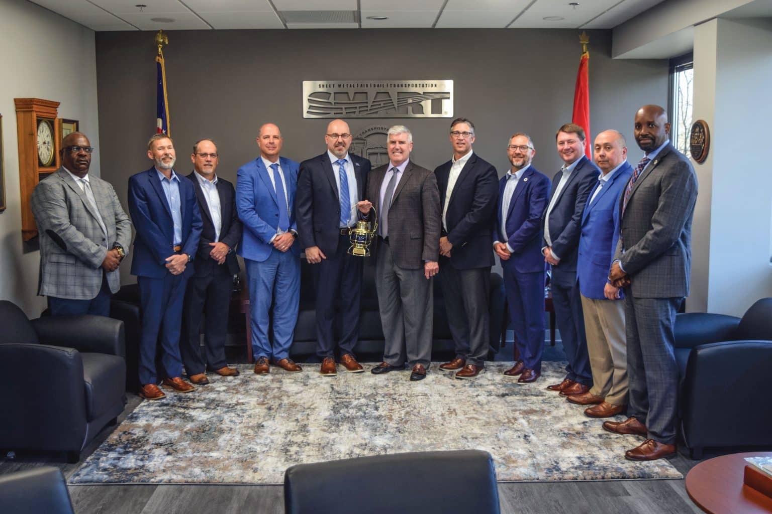 Retired General President Sellers honored by SMART-TD | SMART Union