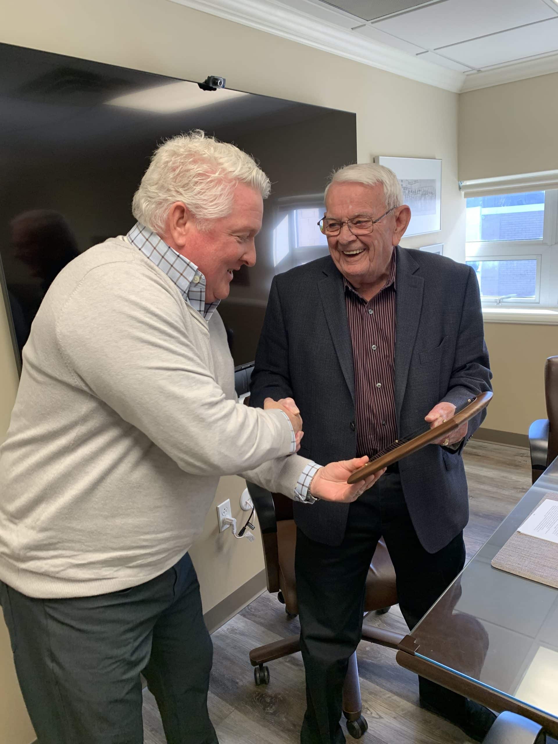 Local 25’s Frank Creegan honored for 59 years of service | SMART Union