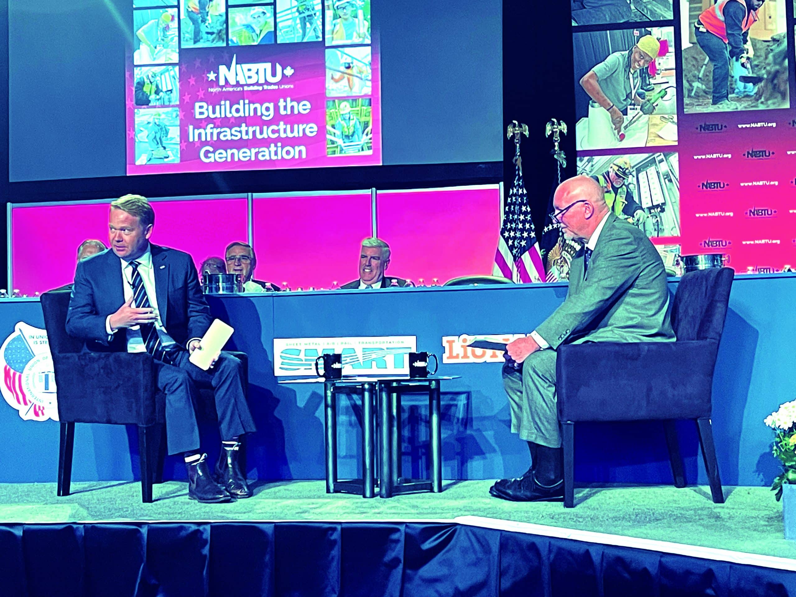 SMART members push forward at NABTU legislative conference