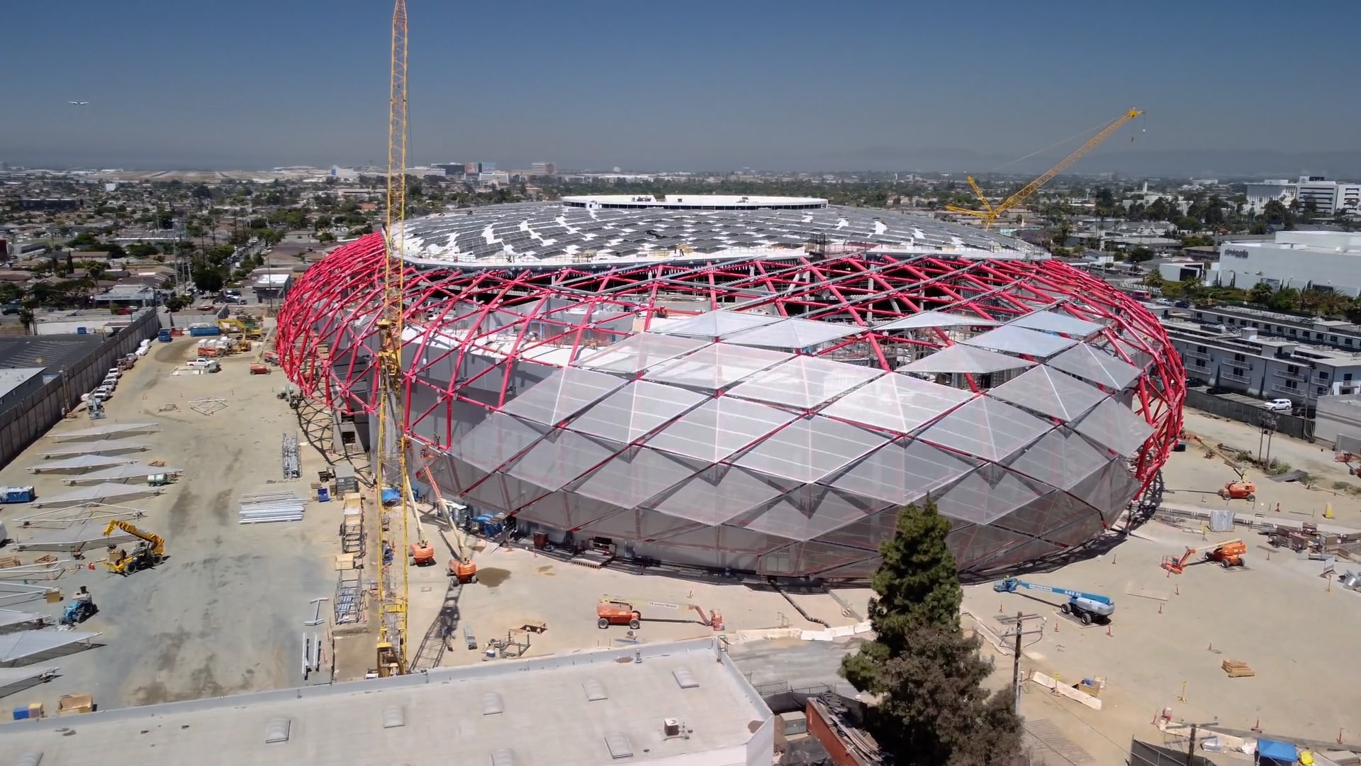 SMART Local 105 members help build new LA Clippers arena | SMART Union