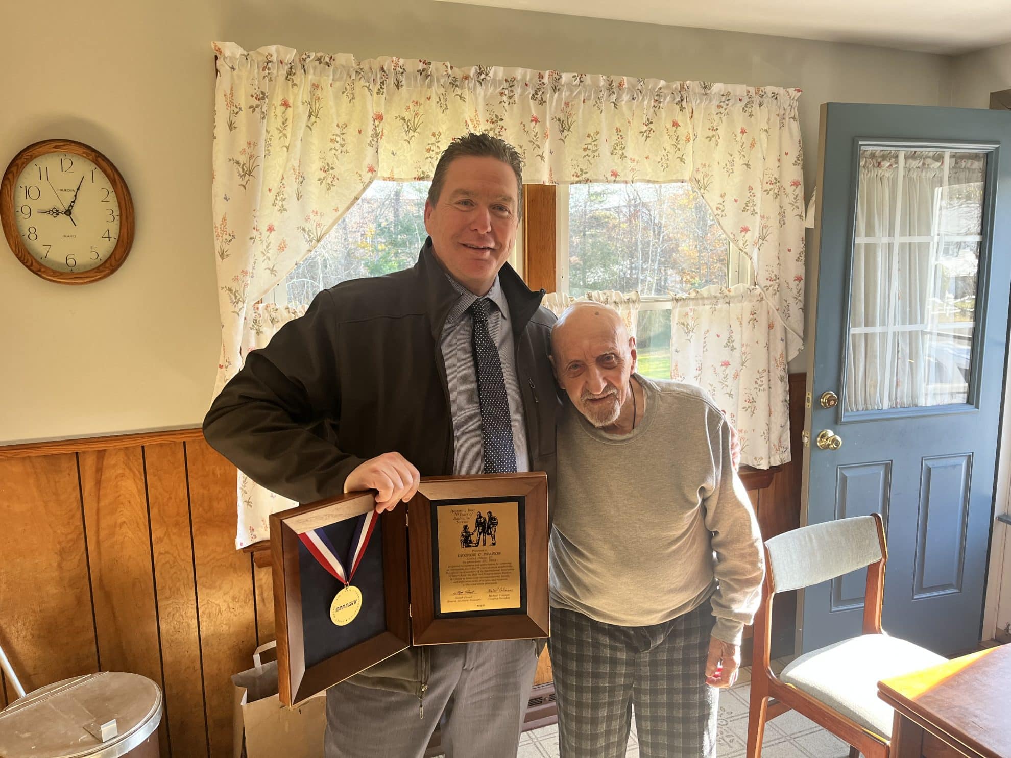 Local 17 member honored for 70 years of service | SMART Union