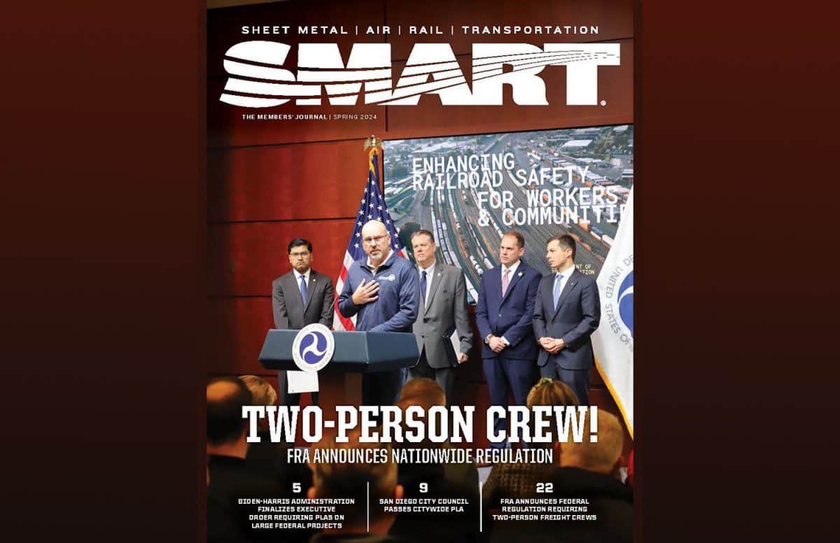 Spring 2024 SMART Members’ Journal is now online | SMART Union