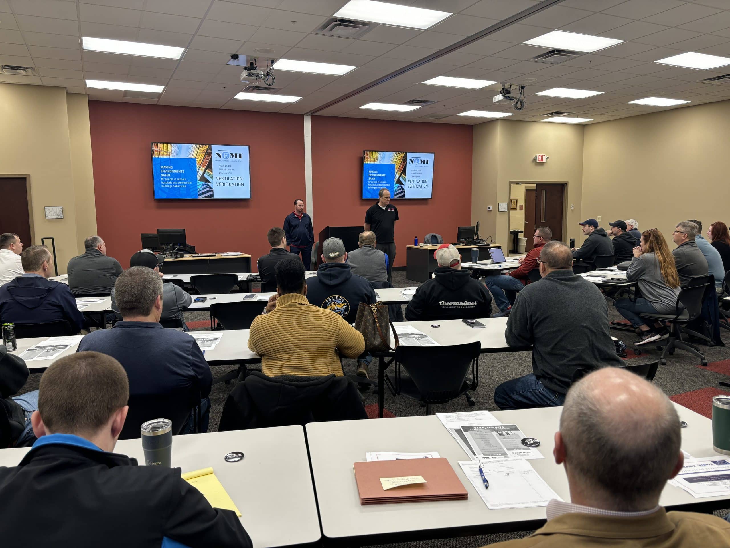 Local 33 hosts ventilation verification/indoor air quality class