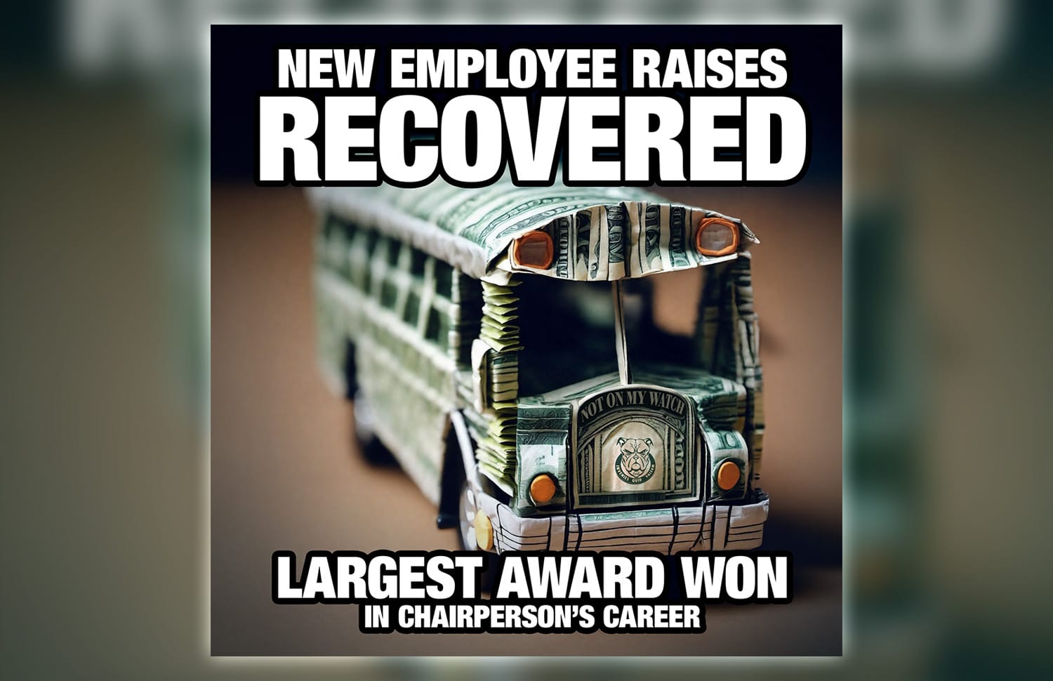 Chairperson ensures that new bus members get what's owed to them ...