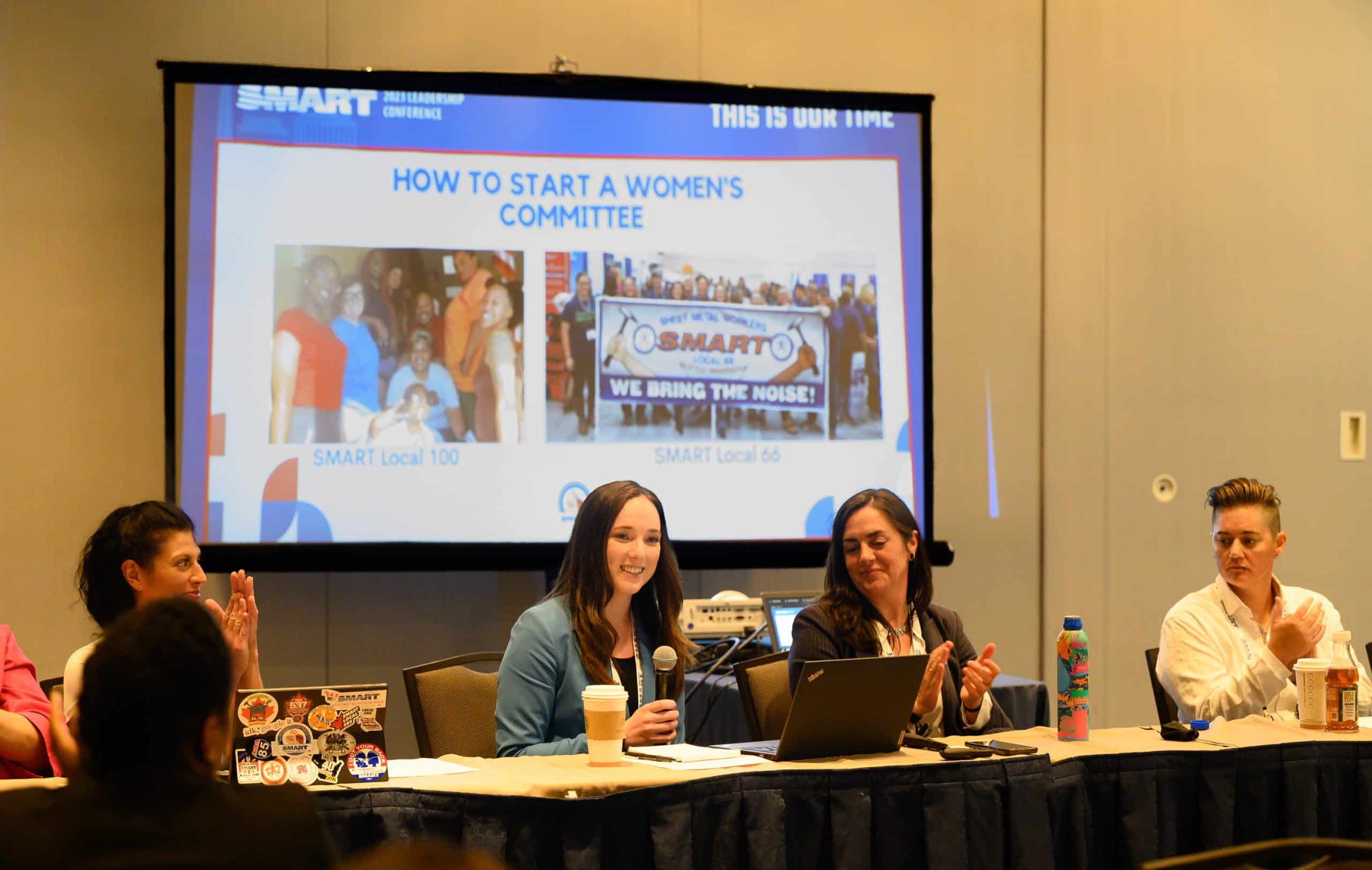 Samara Sampson wins March 2024 Tradeswomen Heroes Award | SMART Union