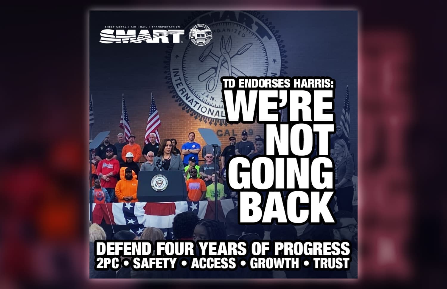 SMART-TD endorses Vice President Kamala Harris for President: A ...