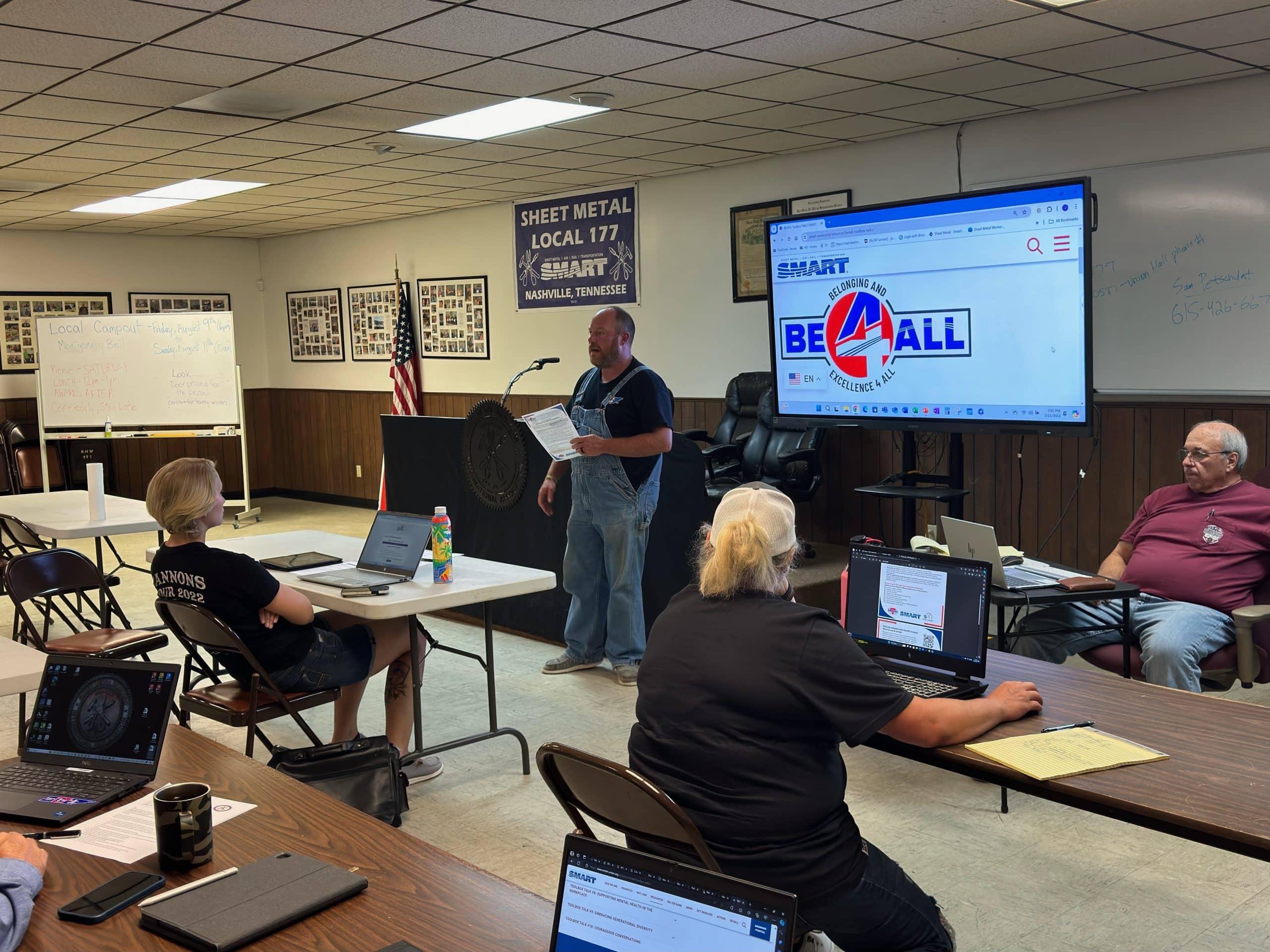 Local 177 raises mental health awareness | SMART Union