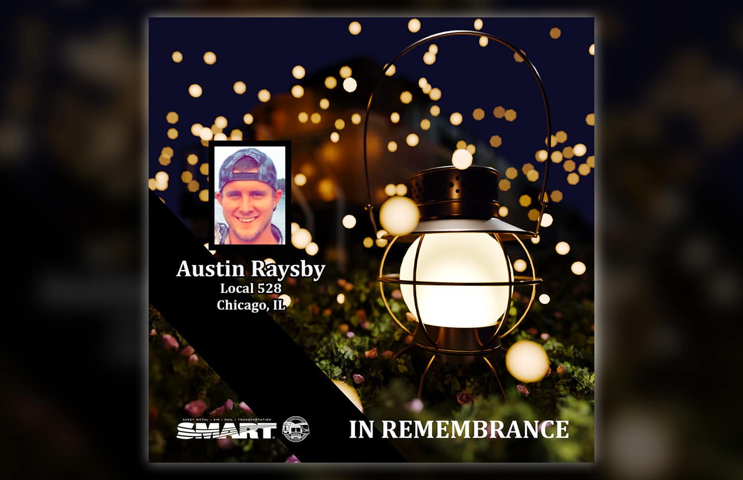 Fundraiser established for fallen Local 528 member - SMART Union