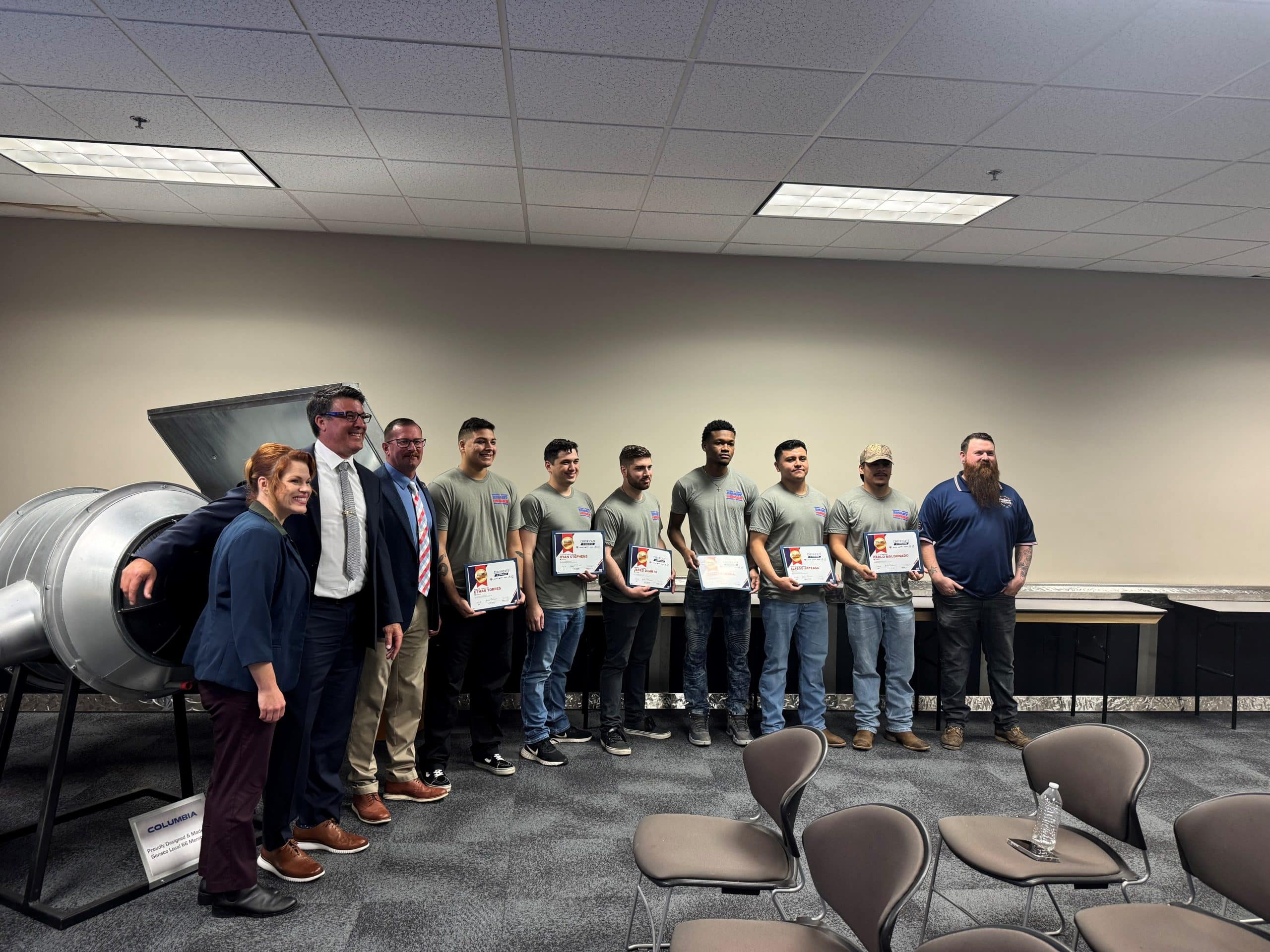 Local 66 honors state rep. for championing workers | SMART Union